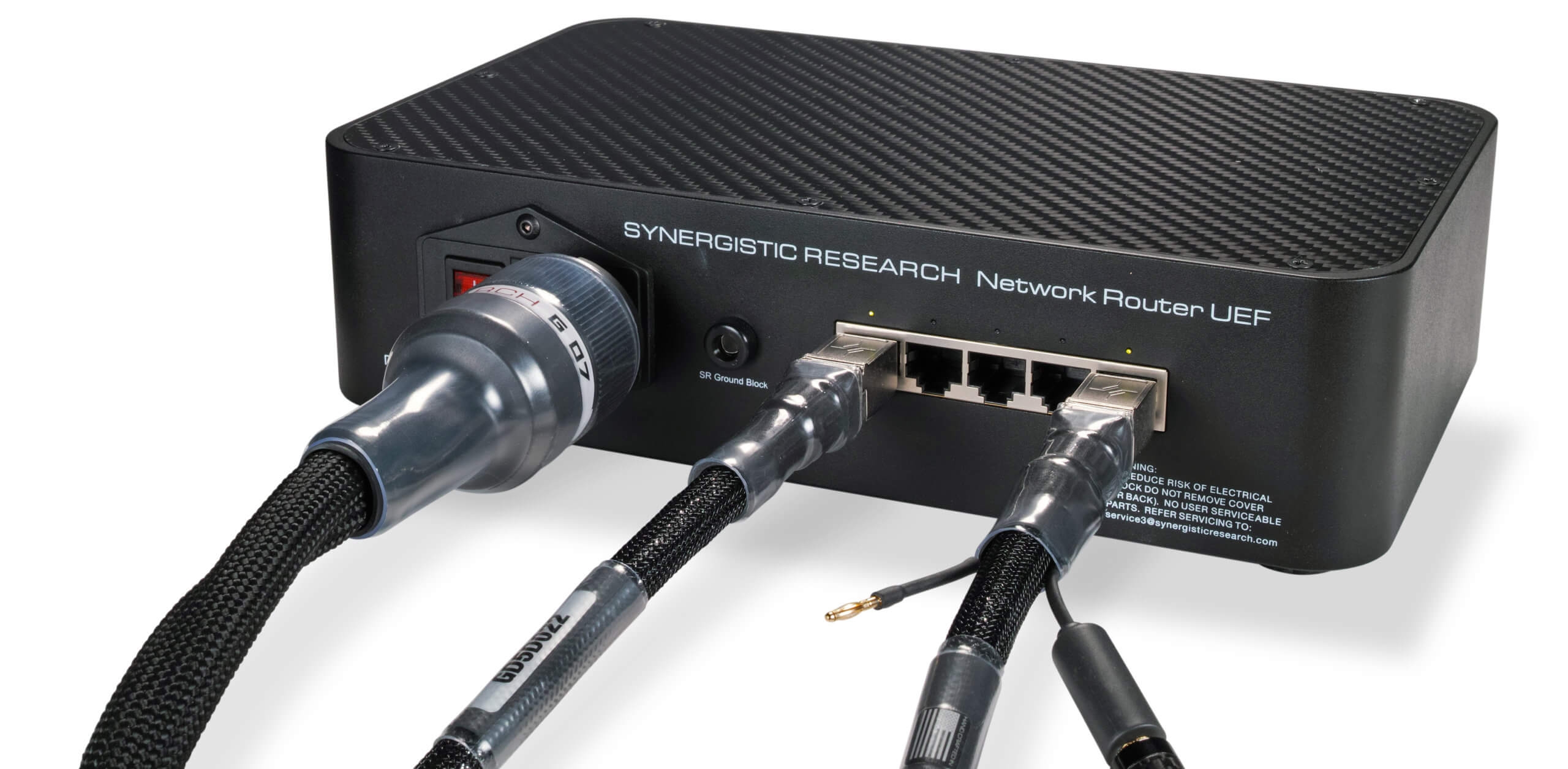 Synergistic Research | Network Router UEF | Build-in Lin. Power Supply